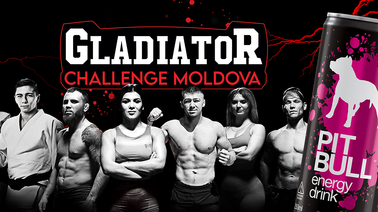 PIT BULL Becomes the Energy Partner of the Gladiator Challenge Moldova ...